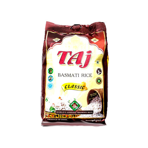 TAJ CLASSIC BASMATI RICE 5KG – The Indian bazar in Melbourne